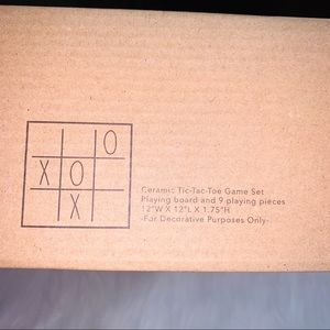 Rae Dunn | Other | Rae Dunn Tic Tac Toe Gift Set | Poshmark